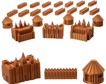 Aztec Civilization Set for Catan Custom Board Game Pieces Cites ...