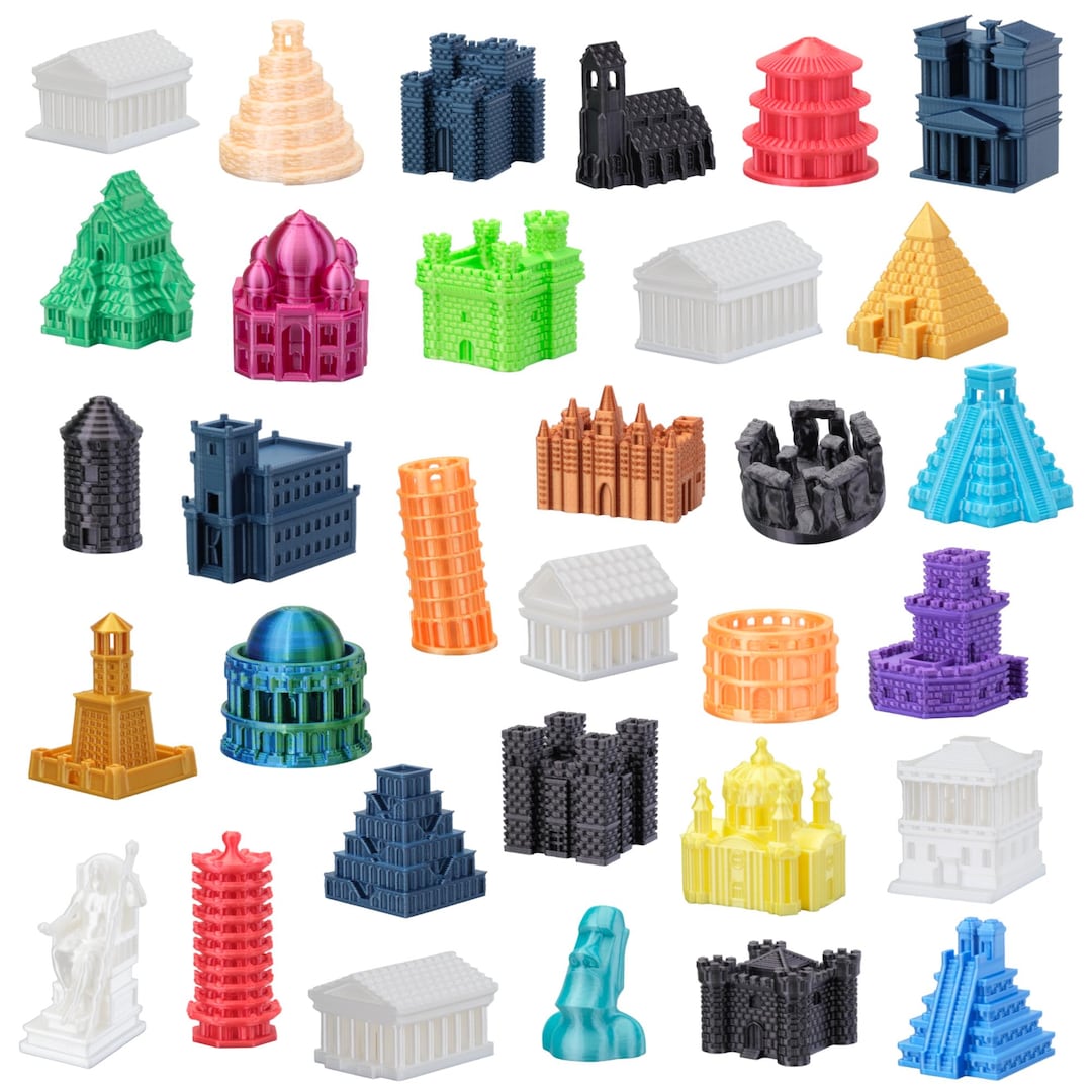 Wonders | Cities | Structures | Board Game Customization | 68 Colors ...