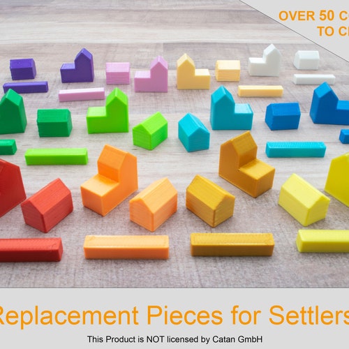 Catan Game Piece Holder and Organizer - Etsy