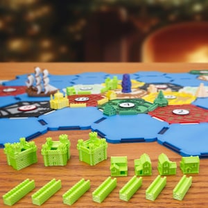 Spanish Civilization for Catan Board Game | Replacement Player Sets ...