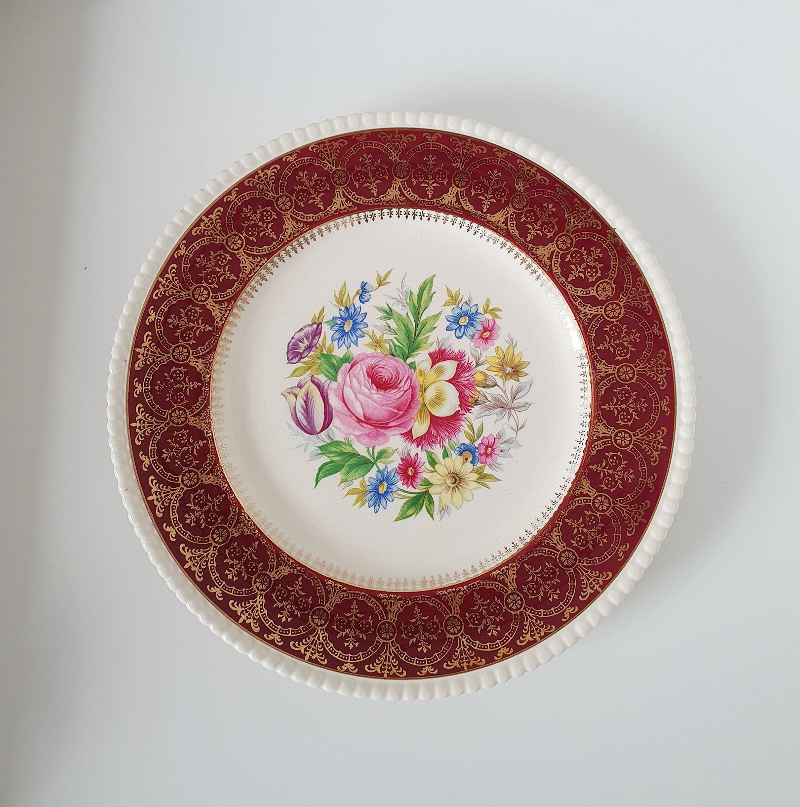 Vintage Solian Ware Decorative Plate By Simpsons Potters Ltd. | Etsy