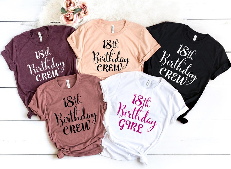 18th Birthday Shirts Sweet 18 Birthday 18th Birthday Girl - Etsy