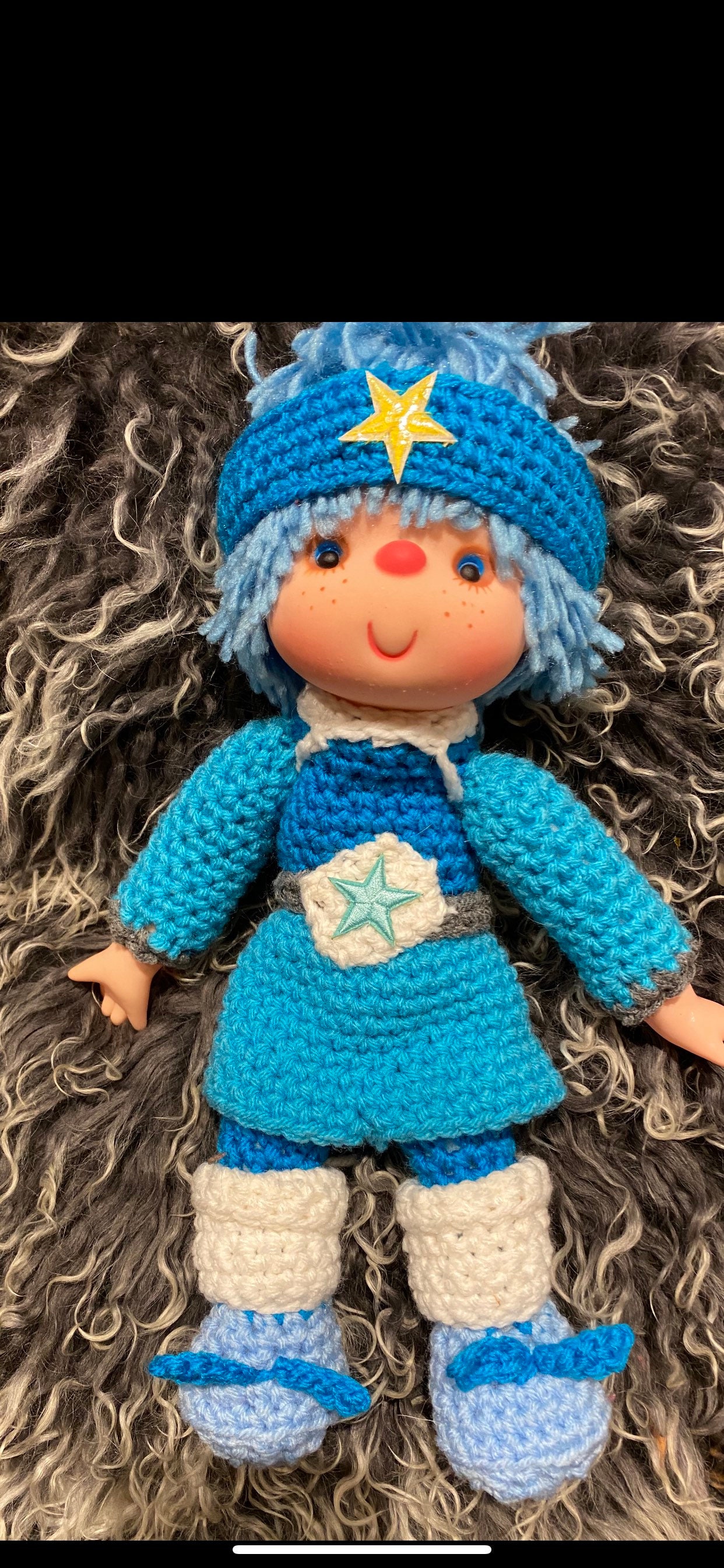 Buddy Blue (rainbow Brite Friend) - Etsy