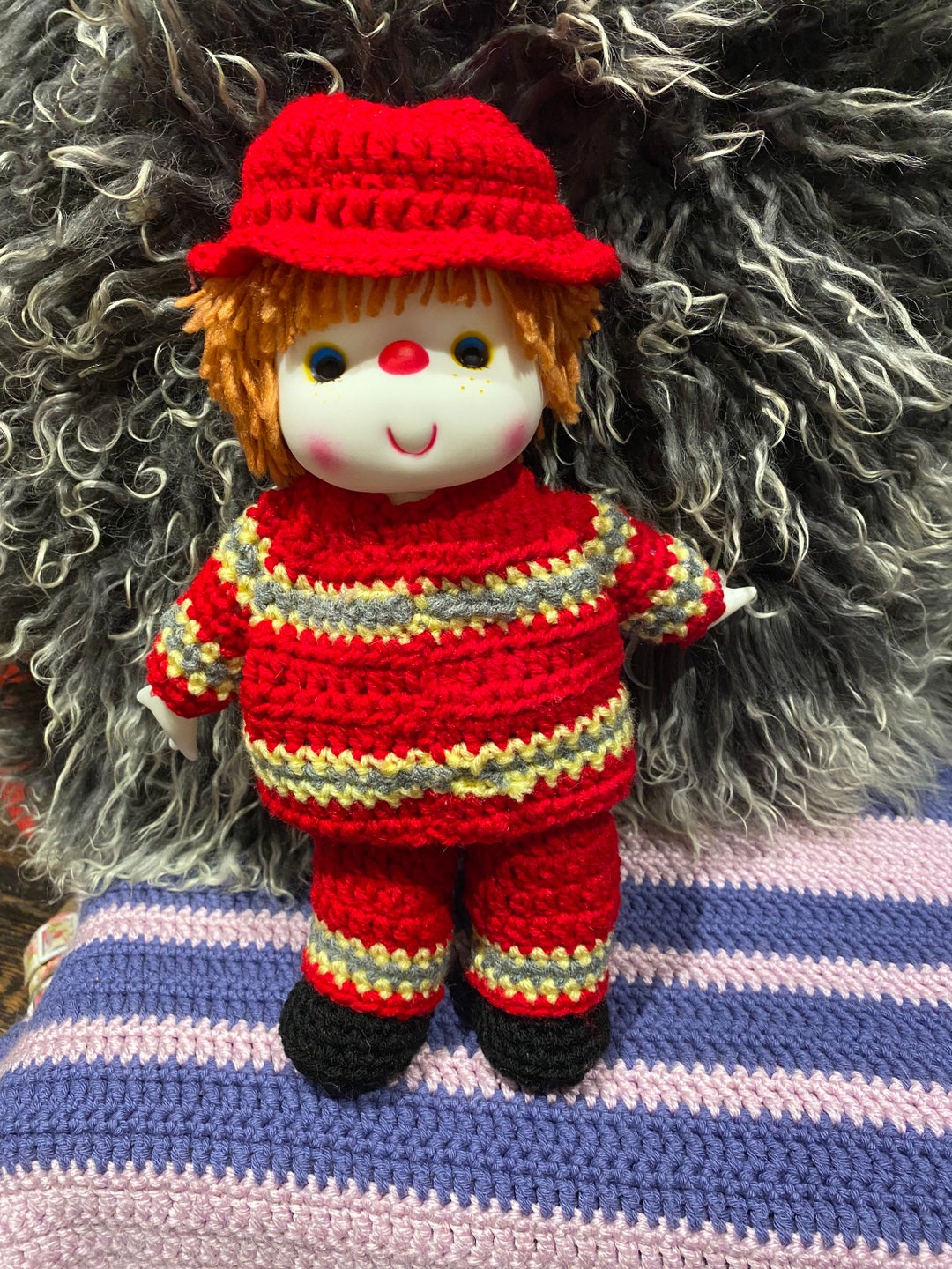 Fireman Doll - Etsy