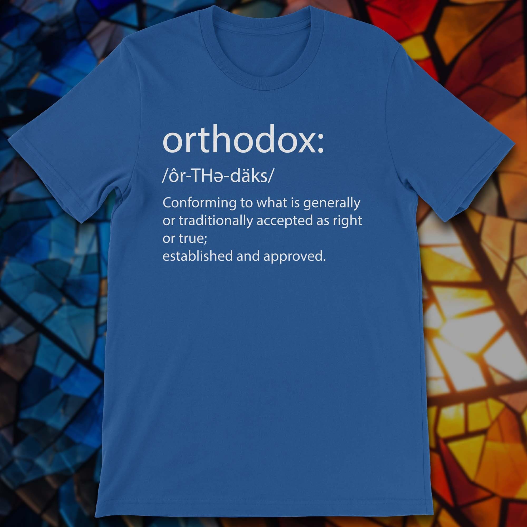 Orthodox Definition T-shirt - Etsy
