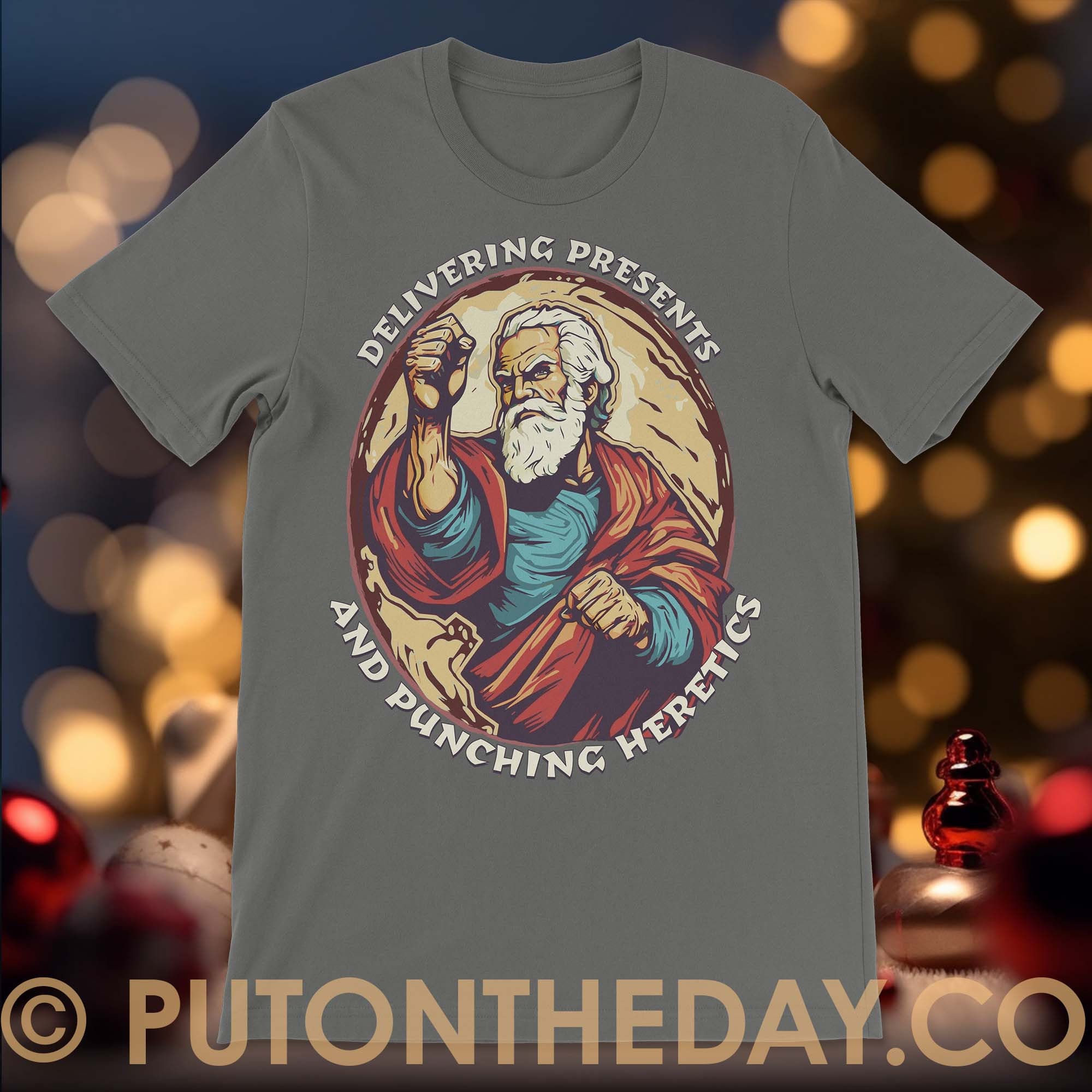 Saint Nicholas Funny Christmas T-shirt - Etsy