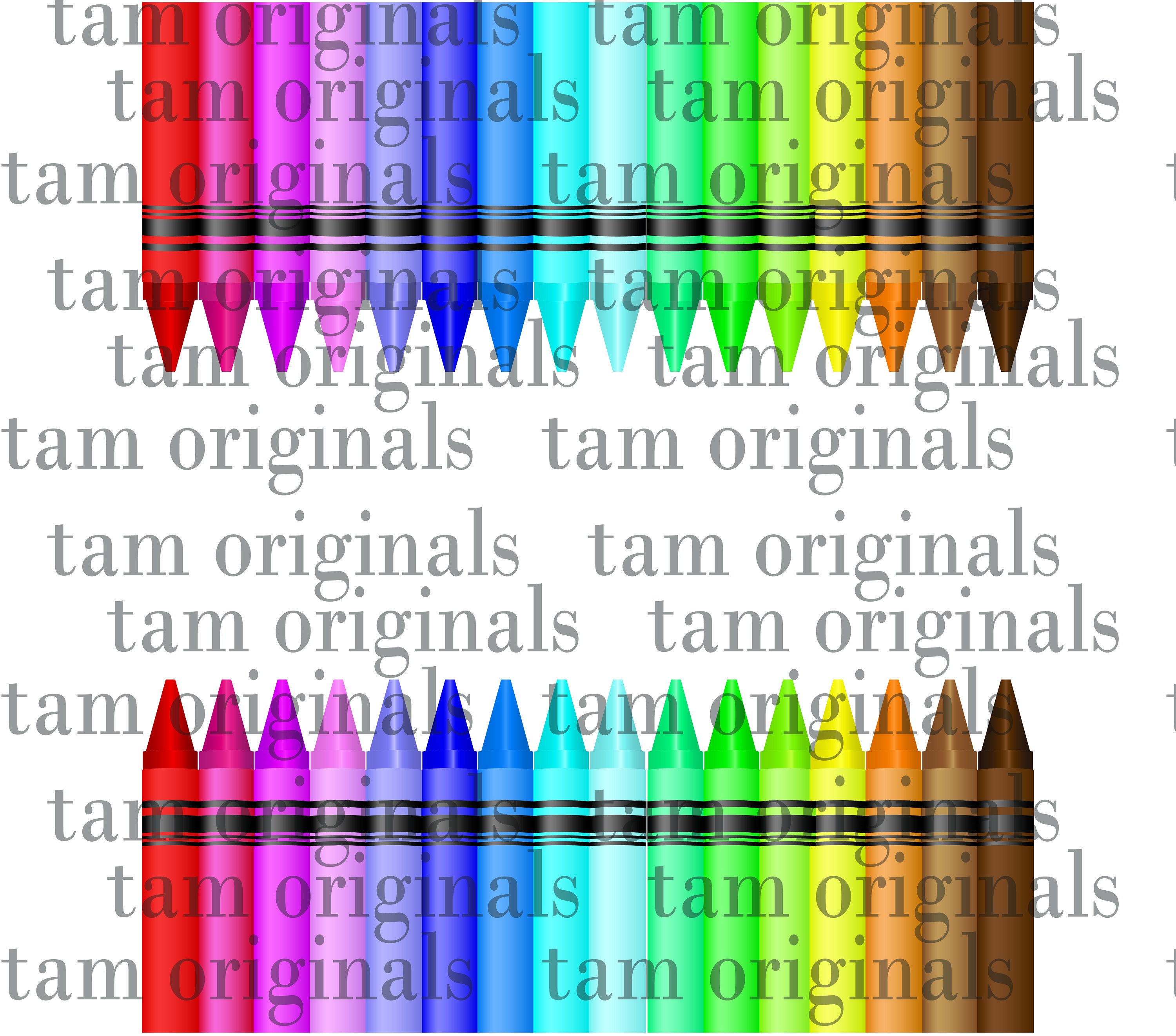 Crayon Clipart Border