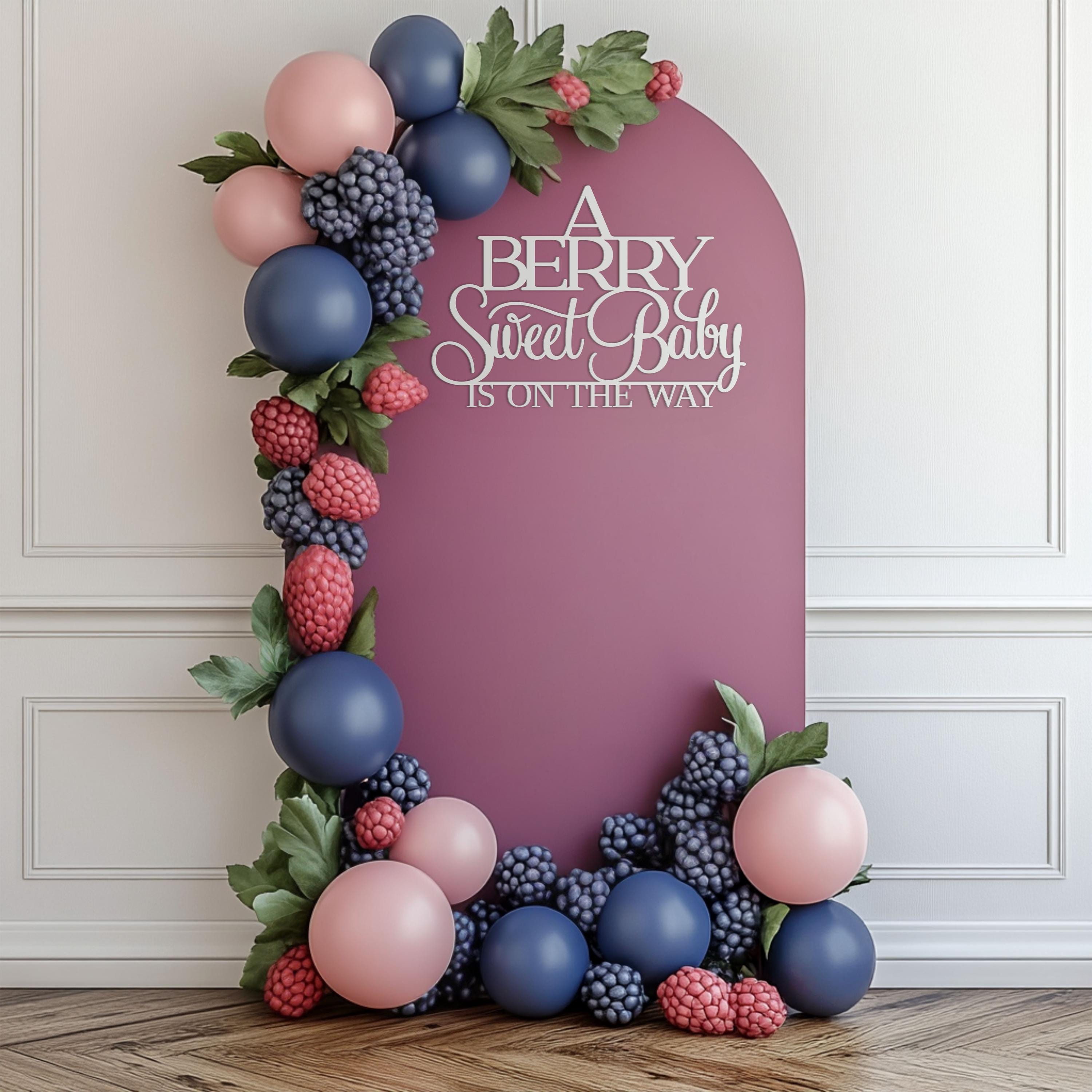 Walter Berry Nba Berry Baby Shower Decorations, Blueberry Strawberry ...