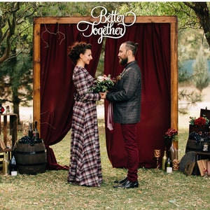 Better Together, Better Together Wedding Sign, Together Sign, Better ...