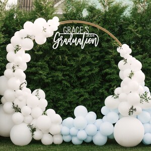 Graduation Backdrop, Graduation Party Decorations, Graduation Yard Sign ...