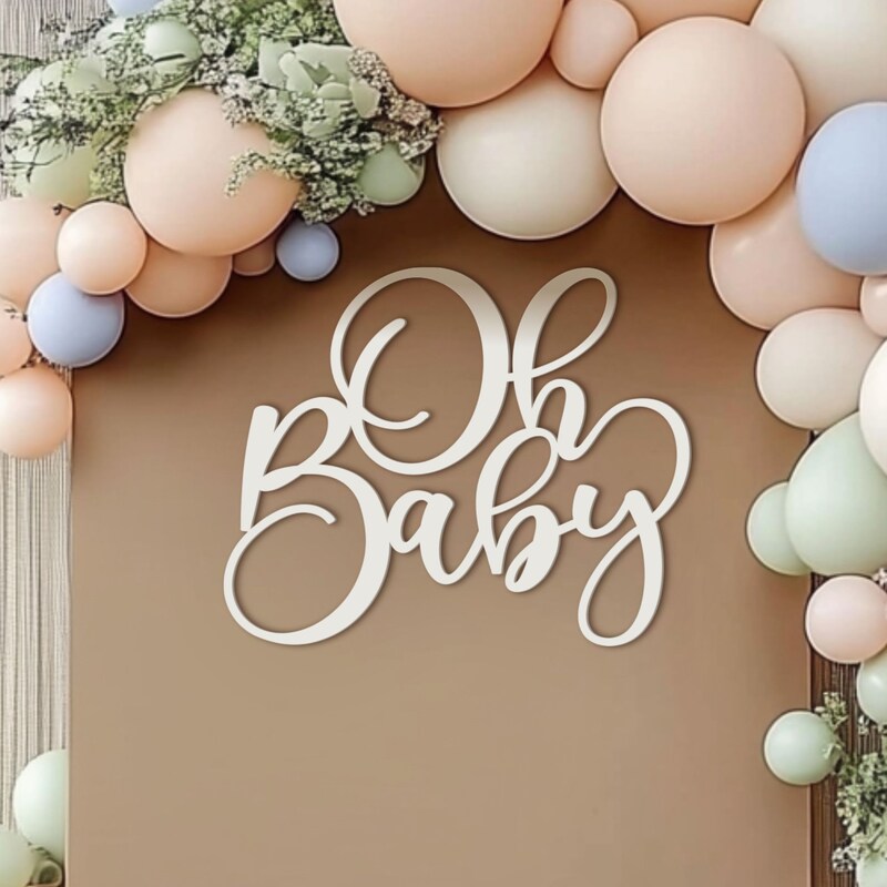 Oh Baby Sign - Etsy