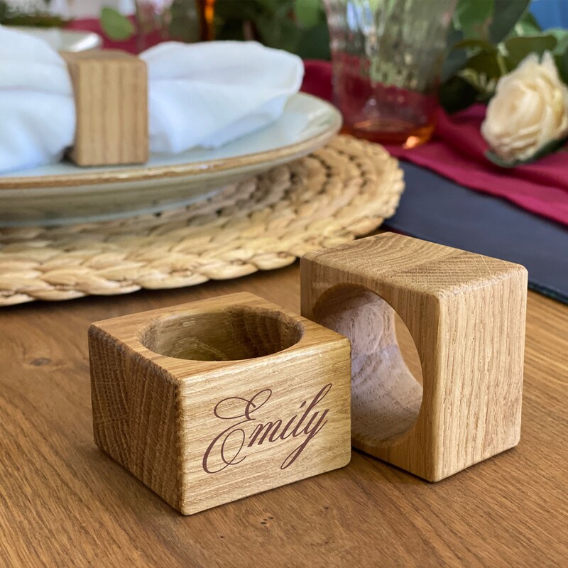 Custom Napkin Ring - Etsy