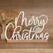 Freestanding Merry Christmas Sign, Christmas Centerpiece, Christmas ...