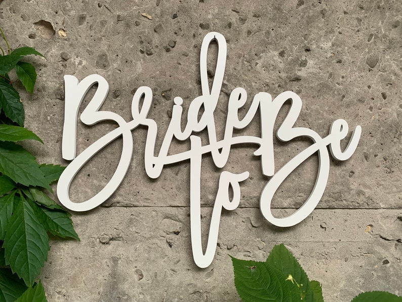 Bride to Be Sign Bride to Be Banner Large Bride to Be Sign - Etsy