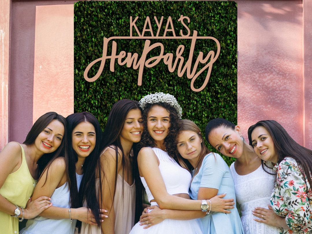 Hen Party Decorations, Rose Gold Hen Party, Bachelorette Party ...