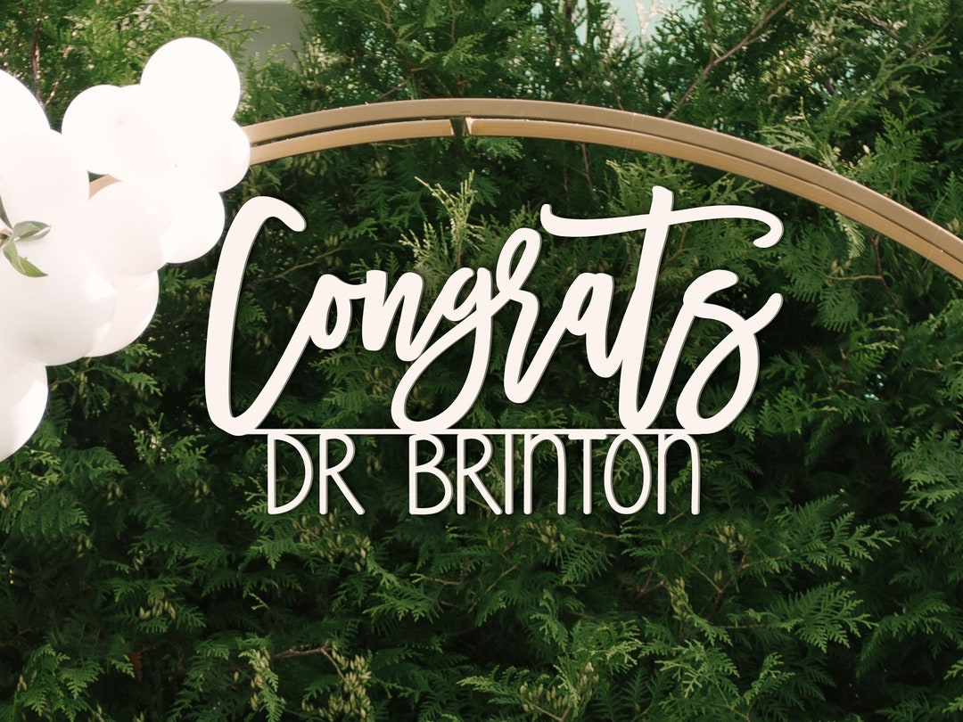 Congratulations Banner, Congrats Sign, Grad Party Decor, Grad ...