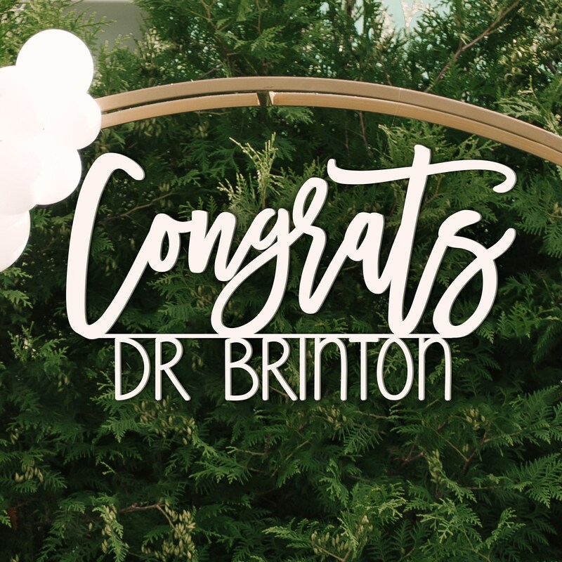 Congratulations Sign - Etsy