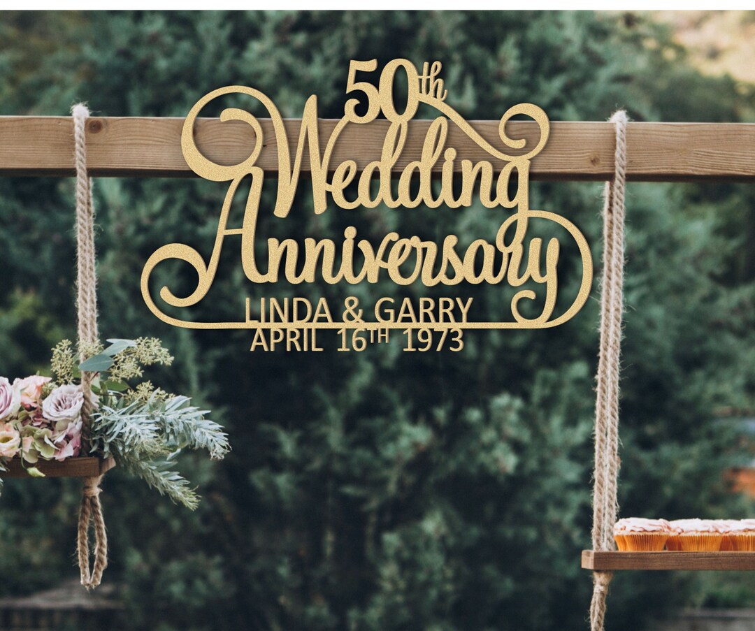 50th Wedding Anniversary Decorations, 50th Anniversary Decorations ...