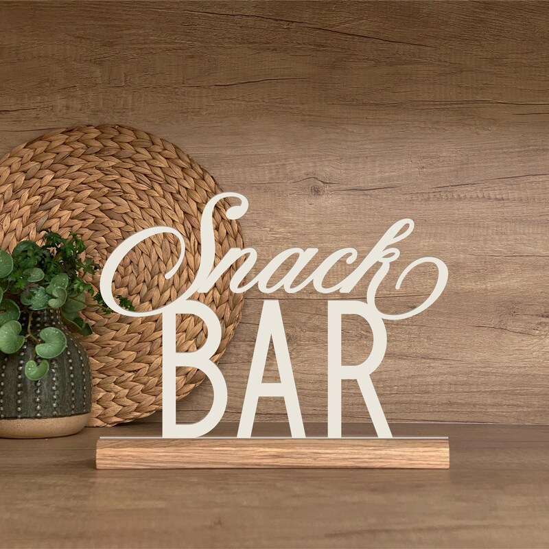 Snack Bar Sign - Etsy