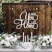 With You I Am Home Sign, With You I Am Home Wedding Decor, With You Im ...