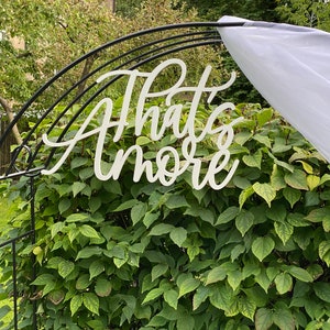 Thats Amore Sign for Wedding Backdrop , Thats Amore Wedding Decoration ...