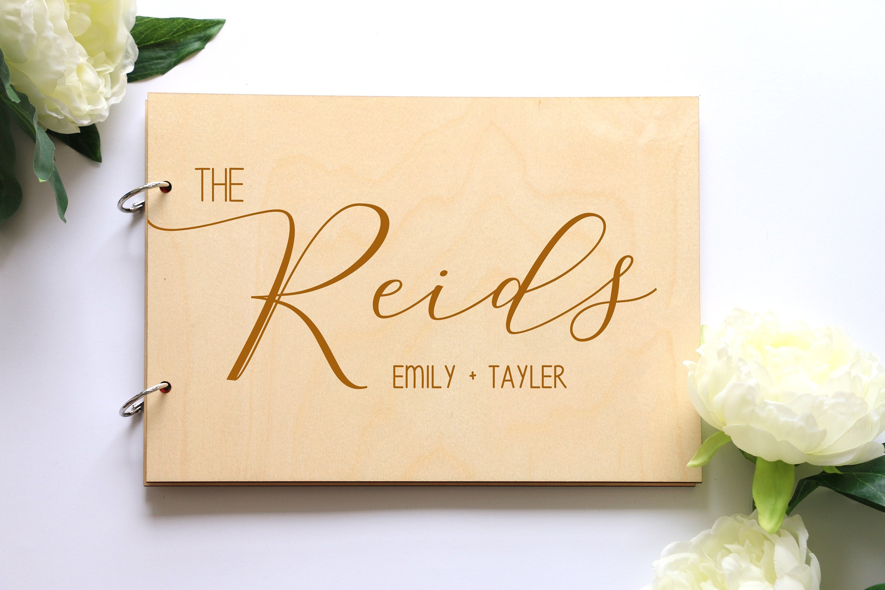 Wooden Guest Book Wedding Guest Book Wood Guest Book Guest - Etsy