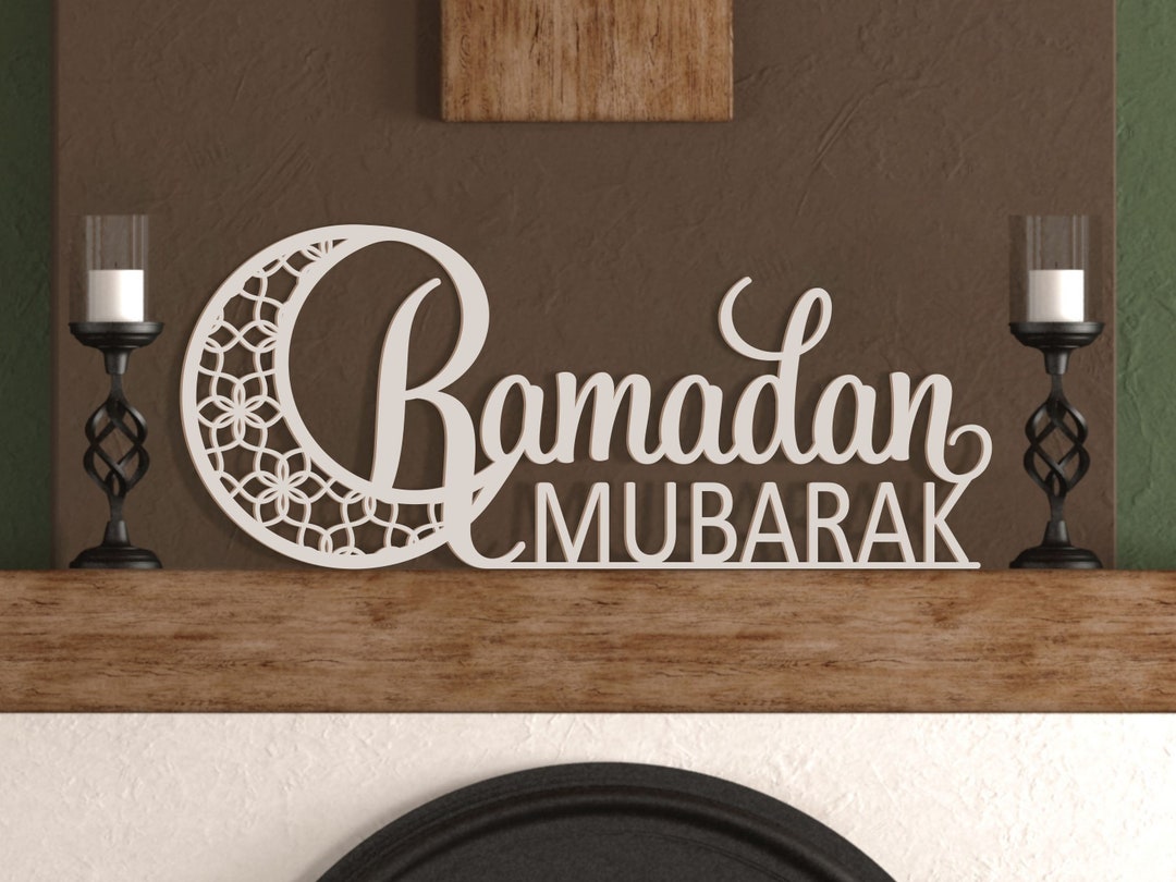 Ramadan Decoration, Ramadan Decor, Ramadan Banner, Ramadan Mubarak Sign ...