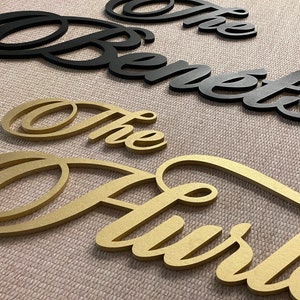 Family Name Sign Wood, Last Name Wood Sign, Wedding Last Name Sign ...