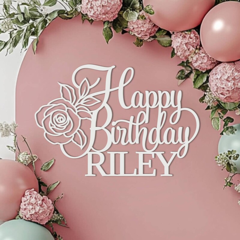 Happy Birthday Sign - Etsy