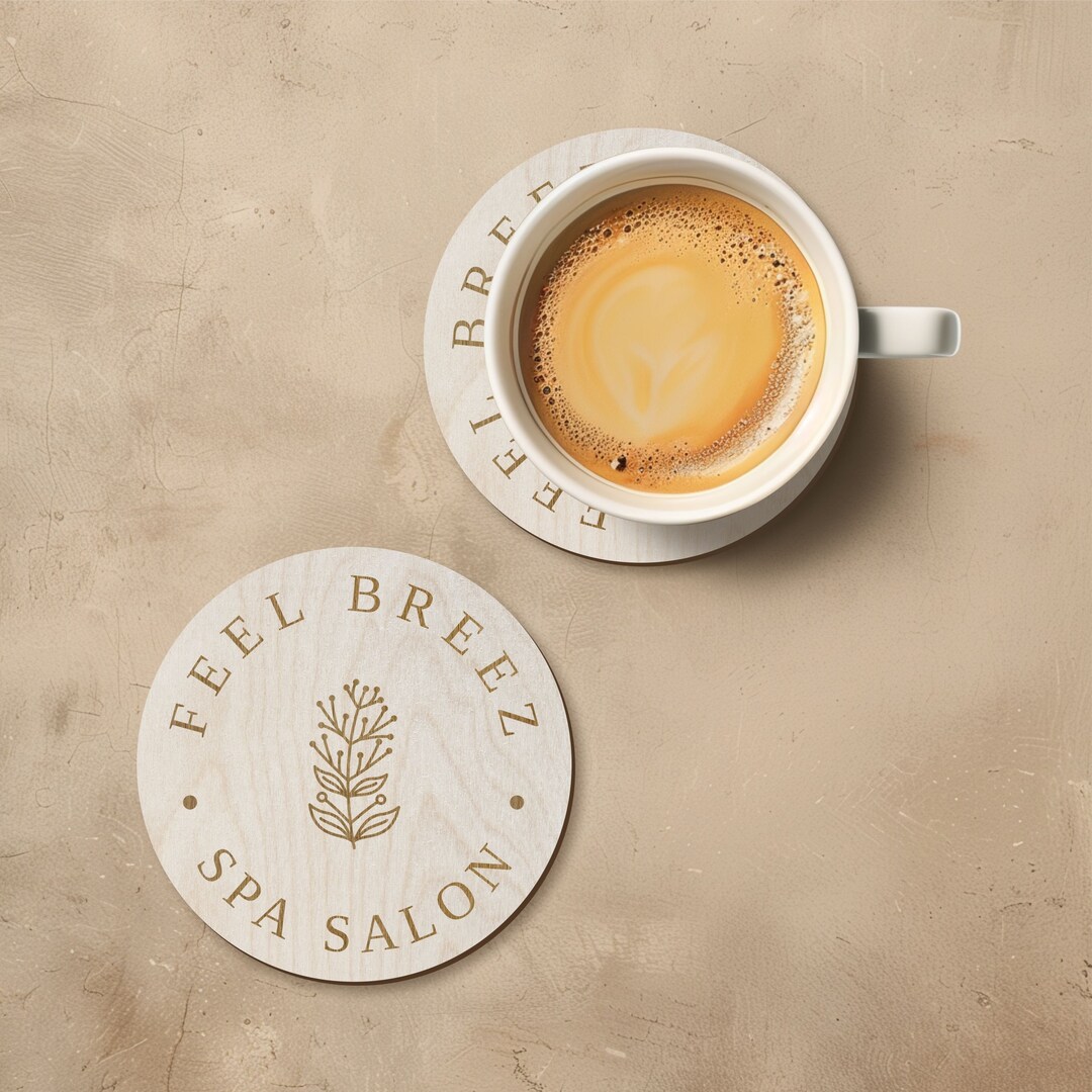 Custom Engraved Coasters in Bulk, Personalized Wooden Coasters, Drink ...