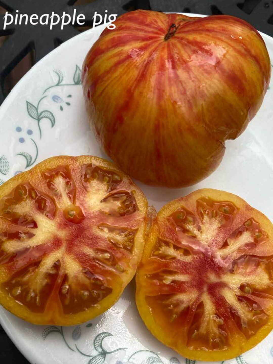 Pineapple Pig Tomato Seeds - Etsy