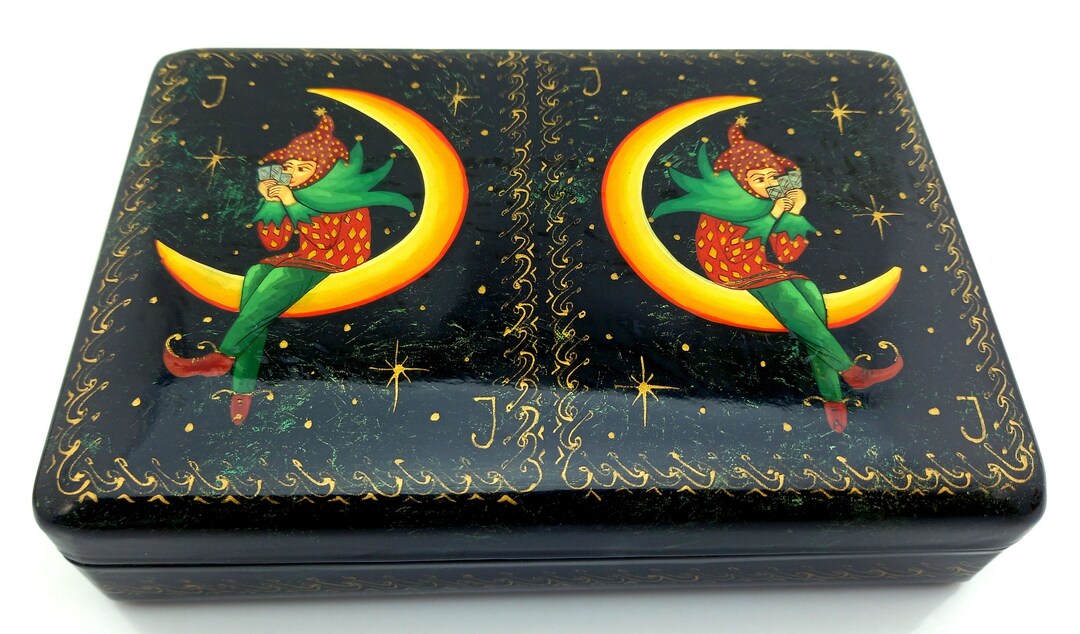 Stationery Organiser Vintage Handmade Storage Box, Tidy Desk Business ...