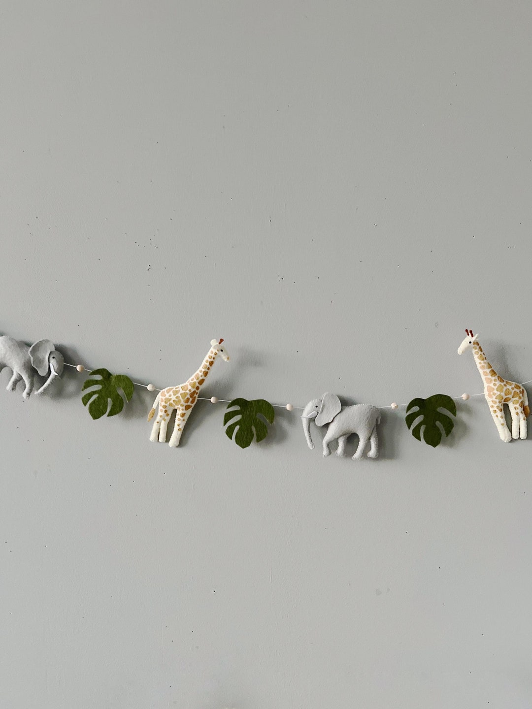 Safari Garland Safari Bunting Nursery Bunting Safari Nursery Decor Kids ...