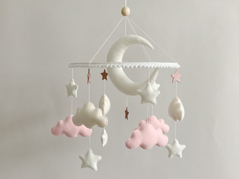 Neutral Baby Mobile Starry Night Baby Mobile Baby Crib | Etsy