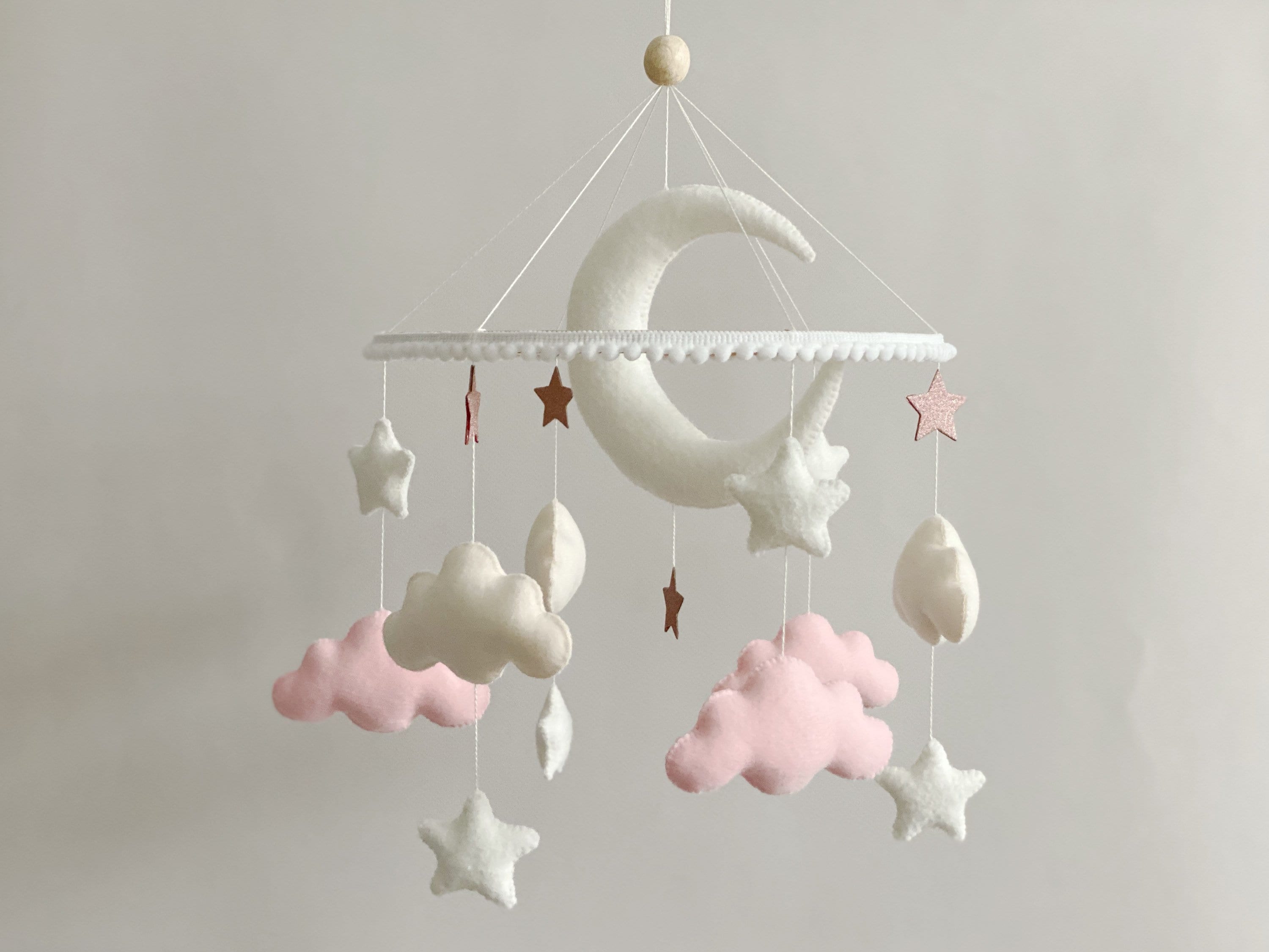 Neutral Baby Mobile Starry Night Baby Mobile Baby Crib | Etsy