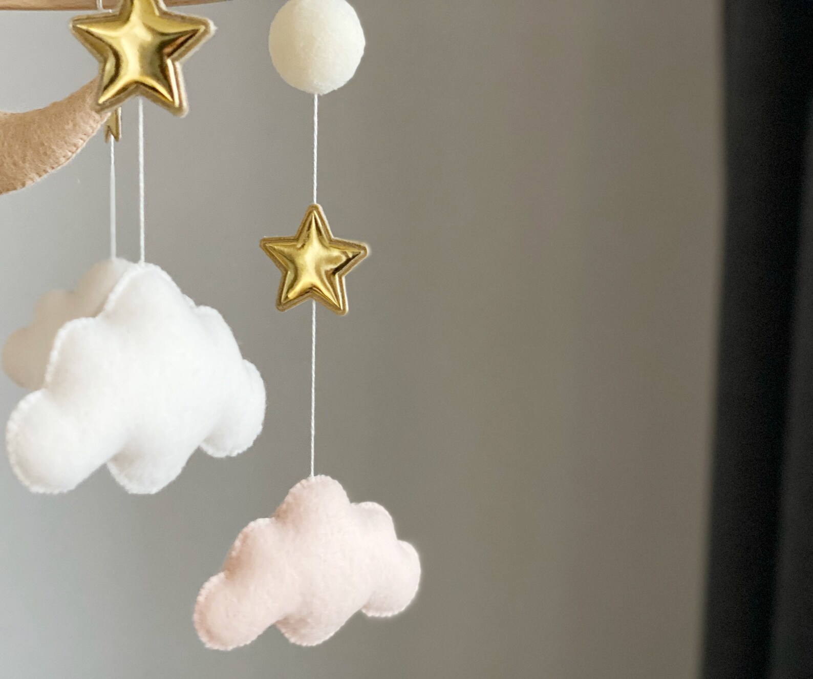 Neutral Baby Mobile Starry Night Baby Mobile Baby Crib - Etsy
