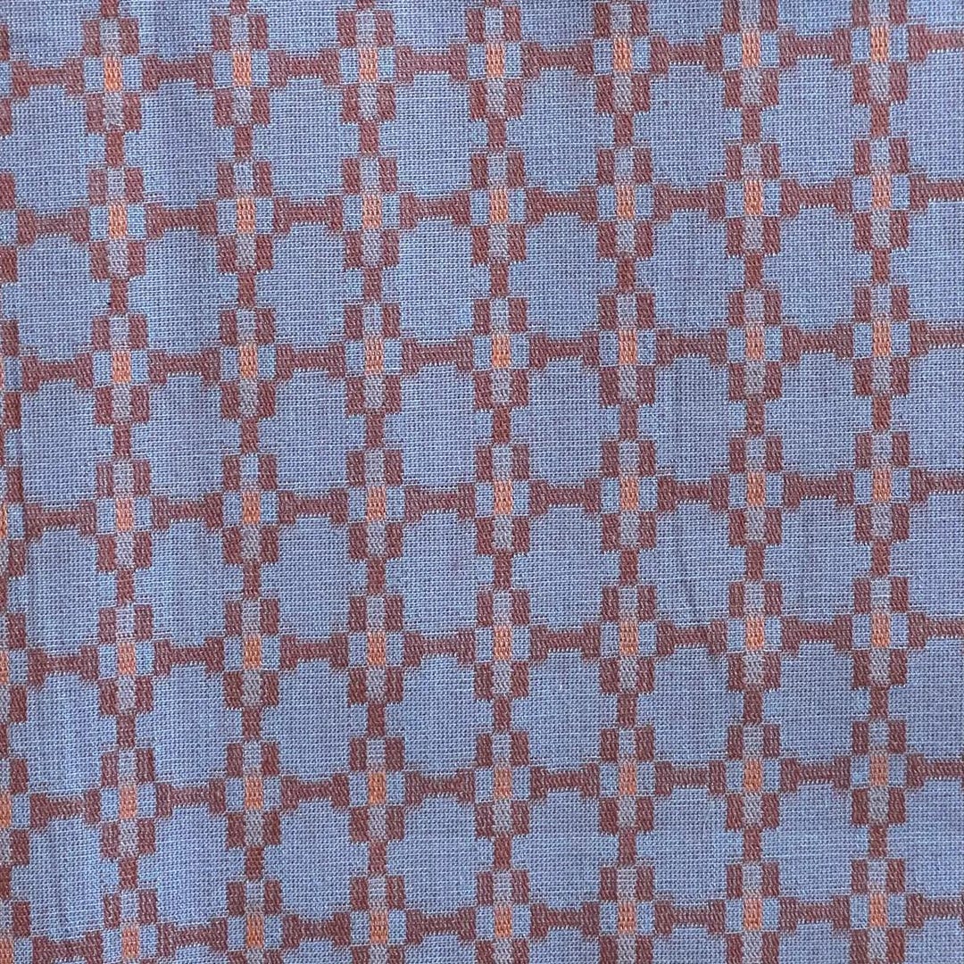 Beautiful Woven Cotton Fabric- "native Nectar in Adonis"- Monarch Grove ...