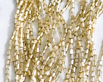 Gold Bugle Beads - Etsy