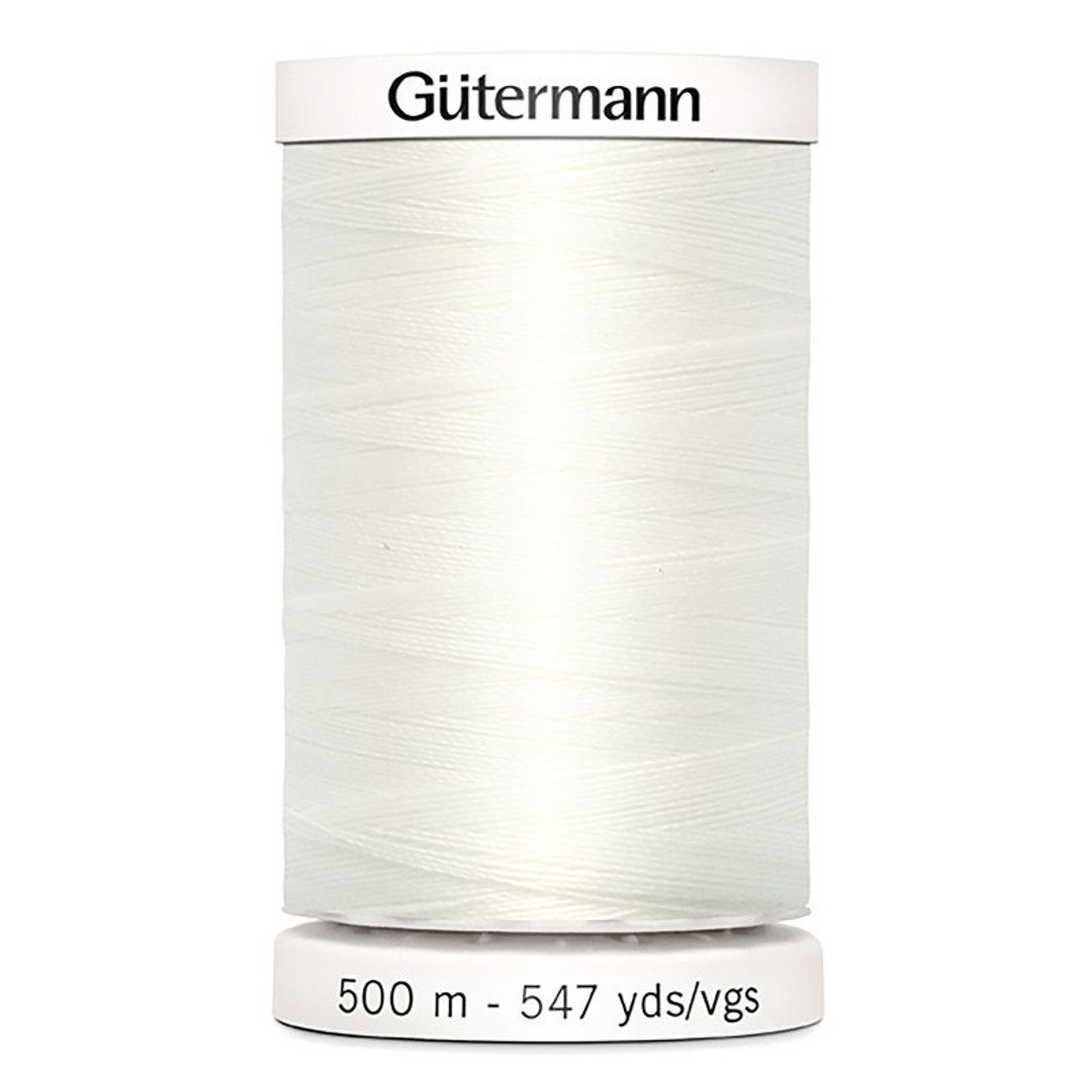 Gutermann Sew-all Thread 500m/547y OYSTER #21 (1 SPOOL) - Etsy