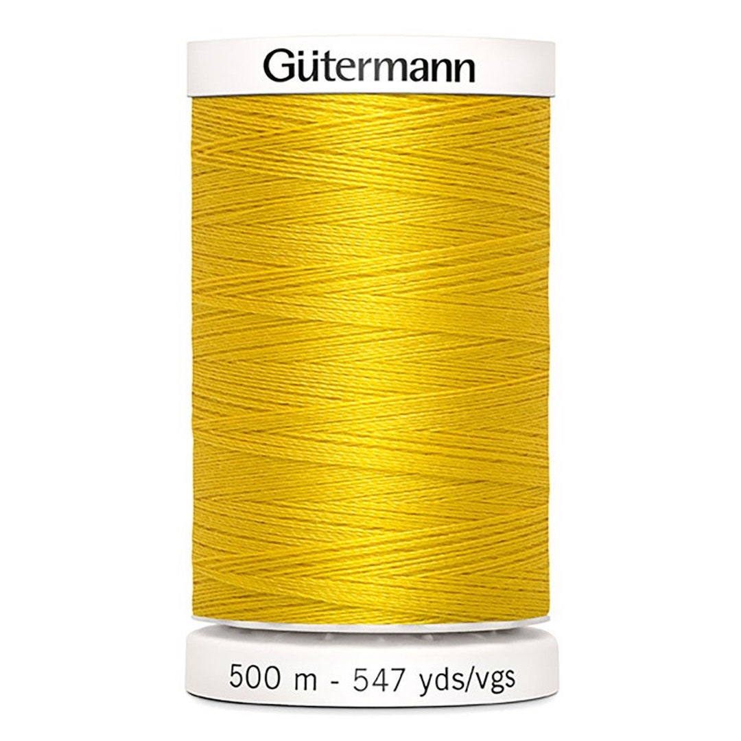 Gutermann Sew-all Thread 500m/547y Bright Sunshine #850 (1 SPOOL) - Etsy