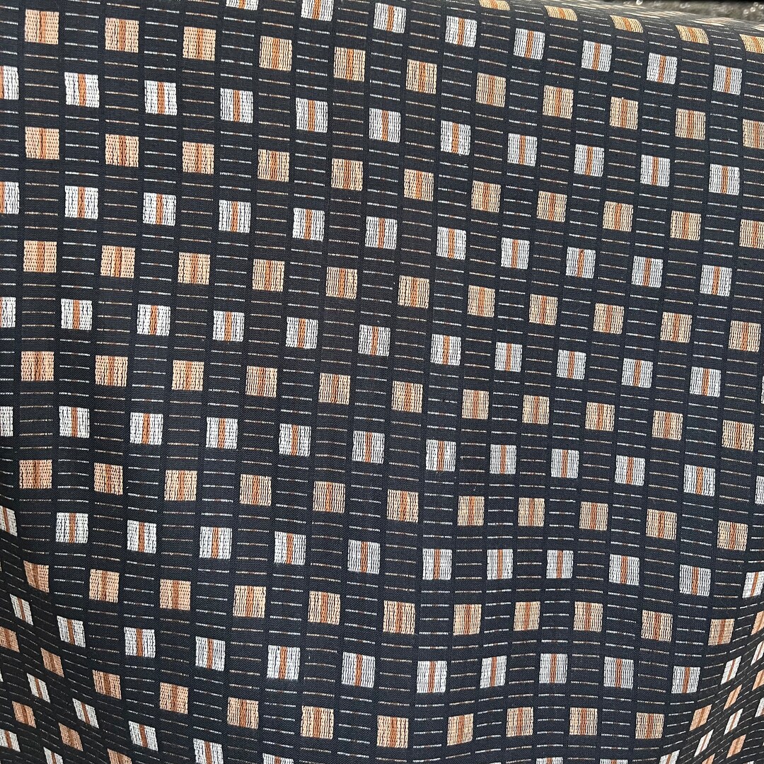 Beautiful Woven Cotton Fabric small Monarch in Evening Monarch Grove ...
