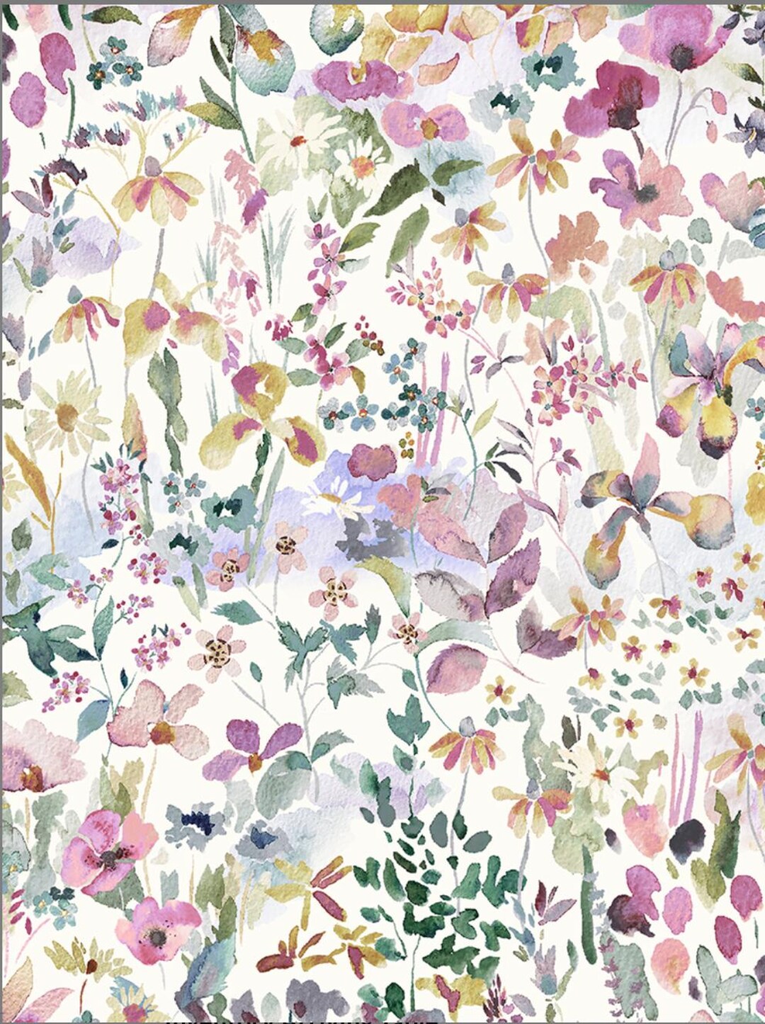 Liberty London- “felda" Tana Lawn Cotton- Yellow, Purple, Pink “multi Pastel" - Etsy