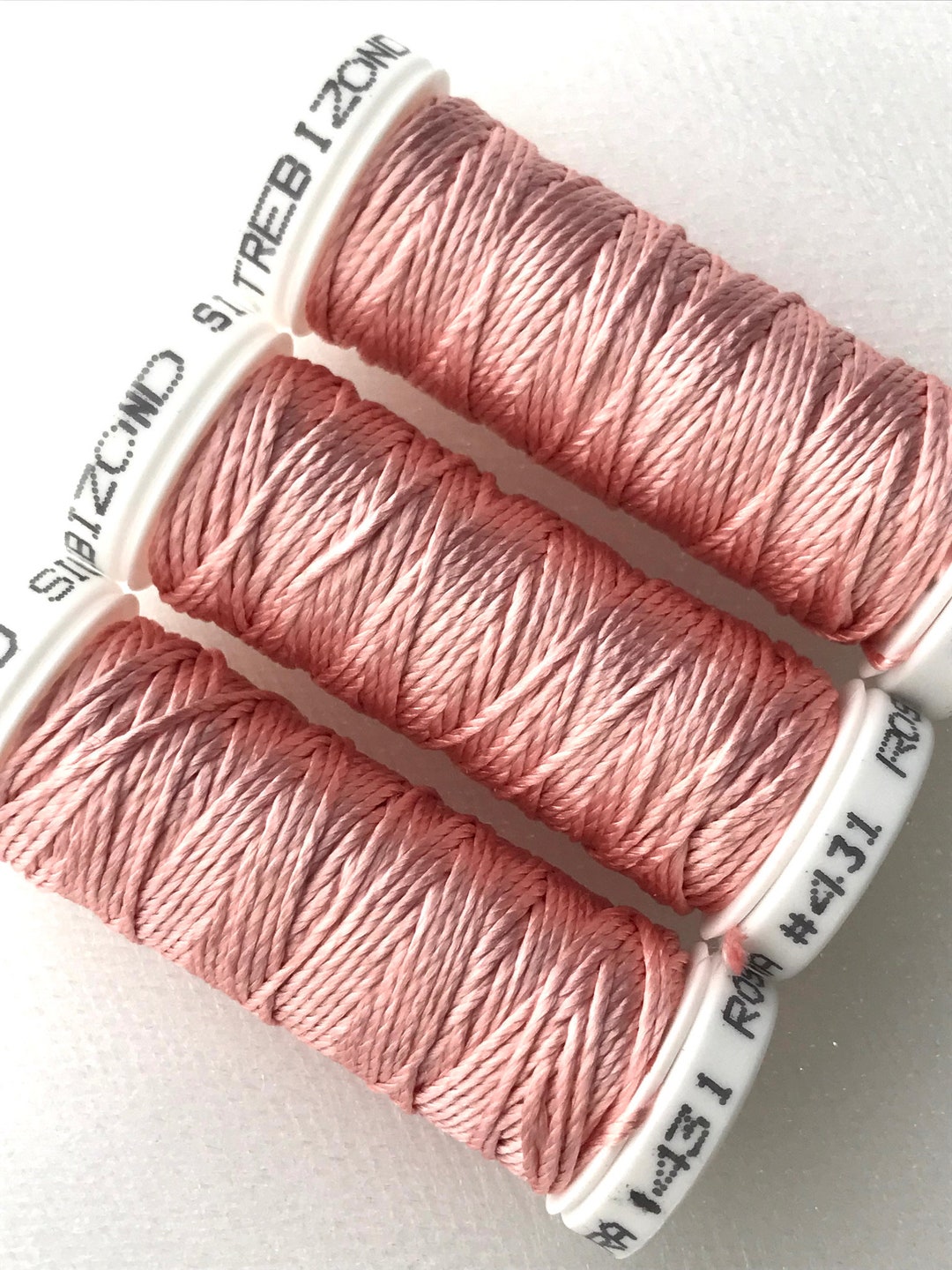 Trebizond Twisted Silk Thread- ONE SPOOL- Batch #2 - Etsy