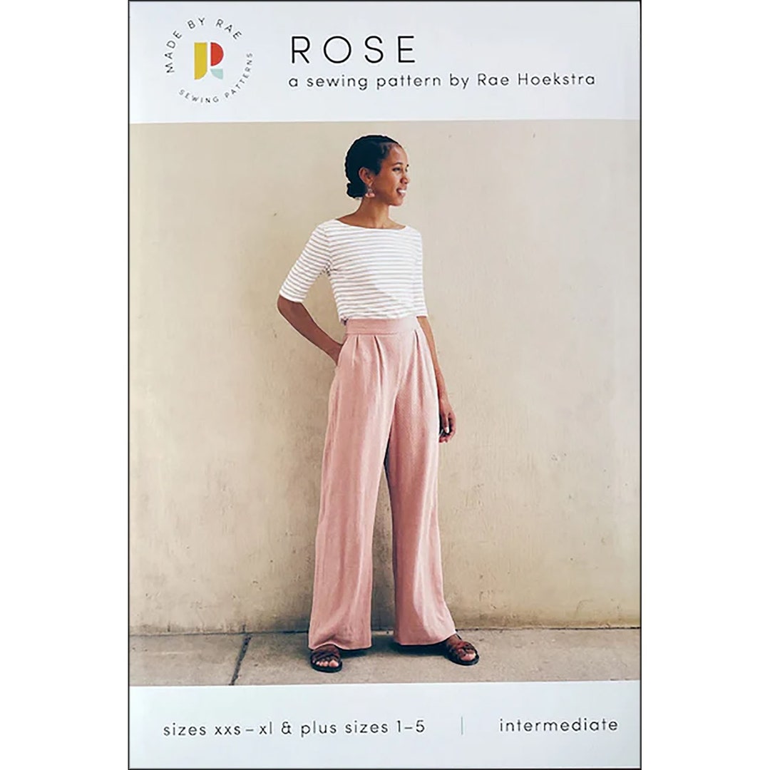 Rose Shorts and Pants Paper Pattern Made by Rae - Etsy
