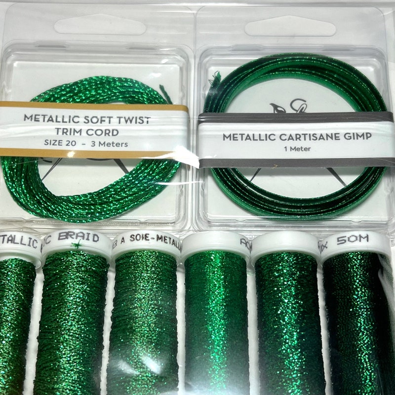 Metallic Embroidery - Etsy