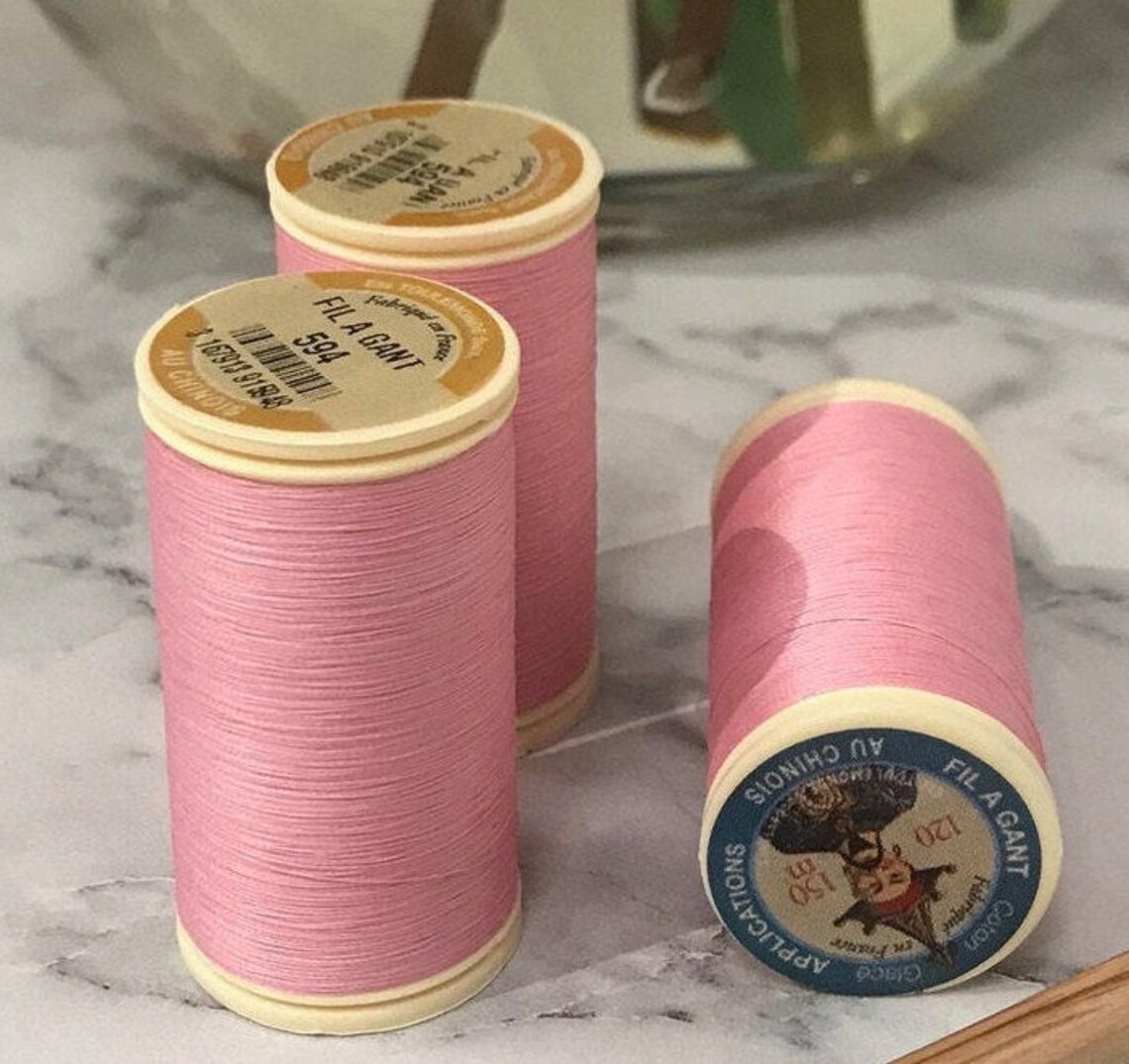 Sajou- No. 594- Light Pink GLOVING THREAD- Fil a Gant Au Chinois - Etsy