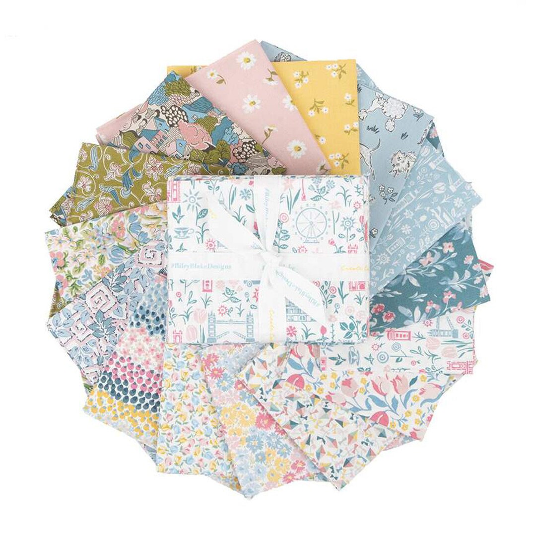 LIBERTY Cotton Fat Quarter Bundle Liberty London Parks Collection A 18 ...