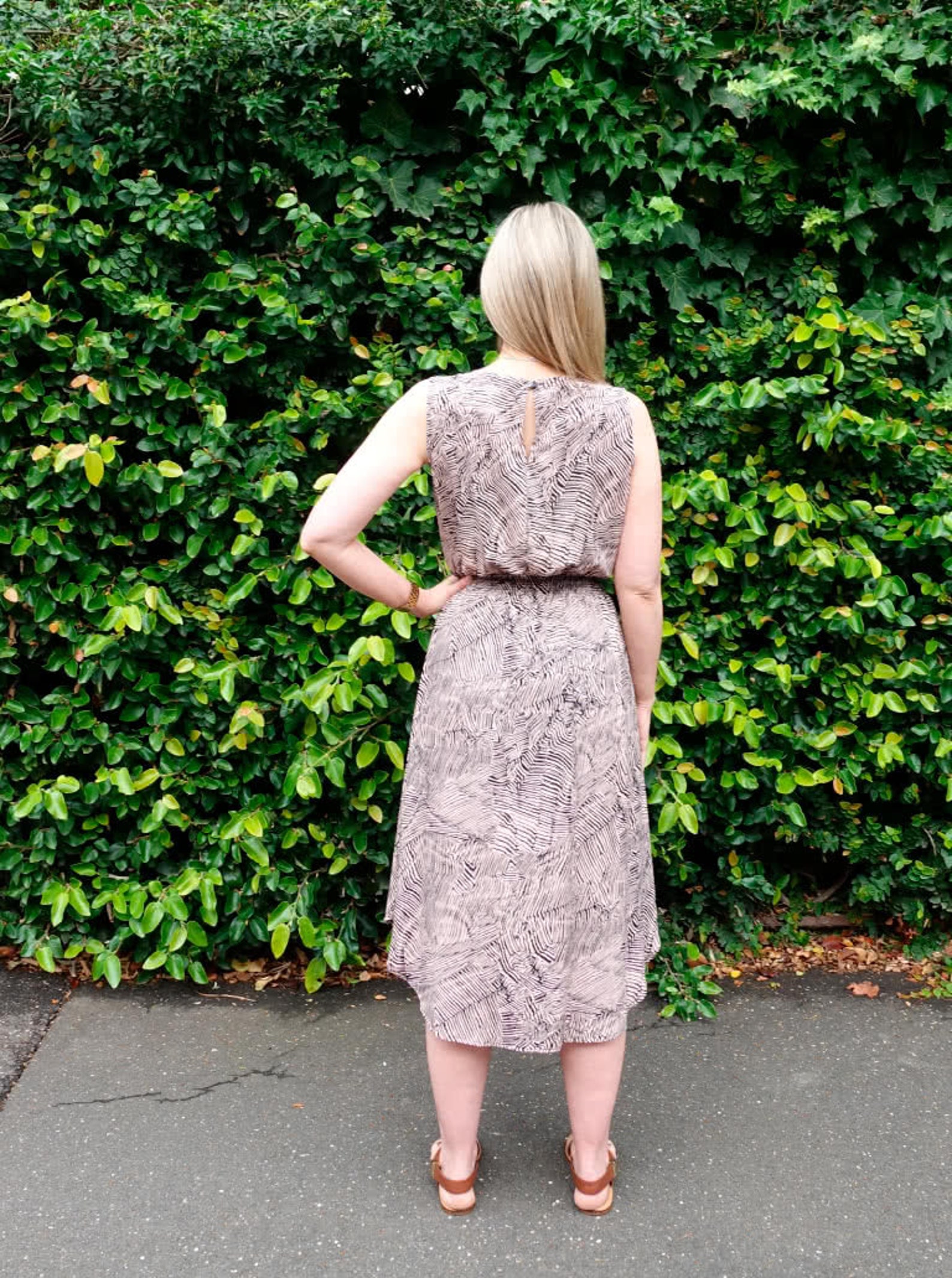 Asha Dress Style Arc Paper Pattern Sizes 4-16 - Etsy