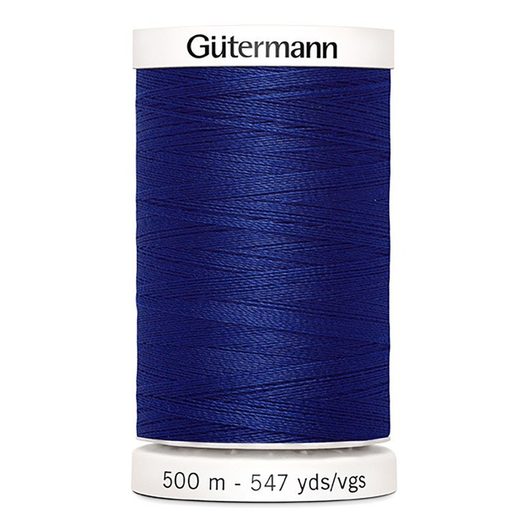 Gutermann Sew-all Thread 500m/547y ROYAL BLUE #260 (1 SPOOL) - Etsy