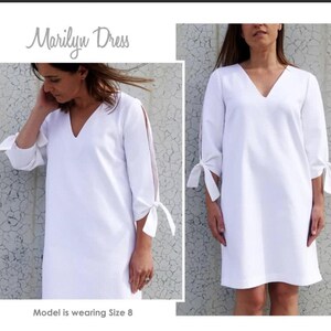 Marilyn Dress- Style Arc Paper Pattern- Sizes 4-16 - Etsy